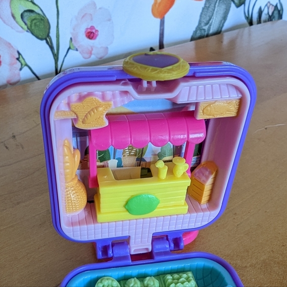 Mattel | Toys | Polly Pocket Tiny Places Farmers Market With Cat Cash ...
